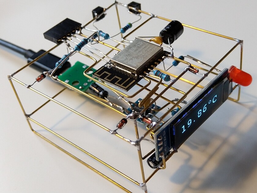 Freeform ESP8266 OLED MQTT client – Josef Adamčík